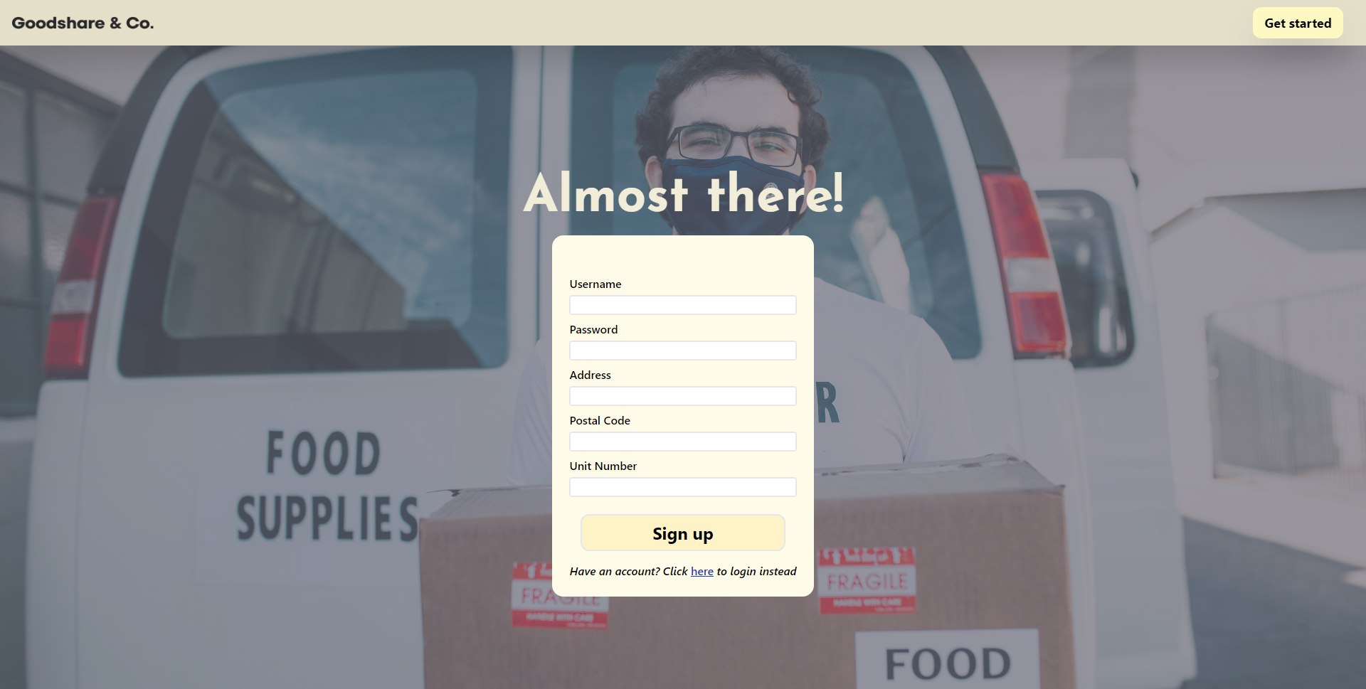 Goodshare & Co. | Devpost