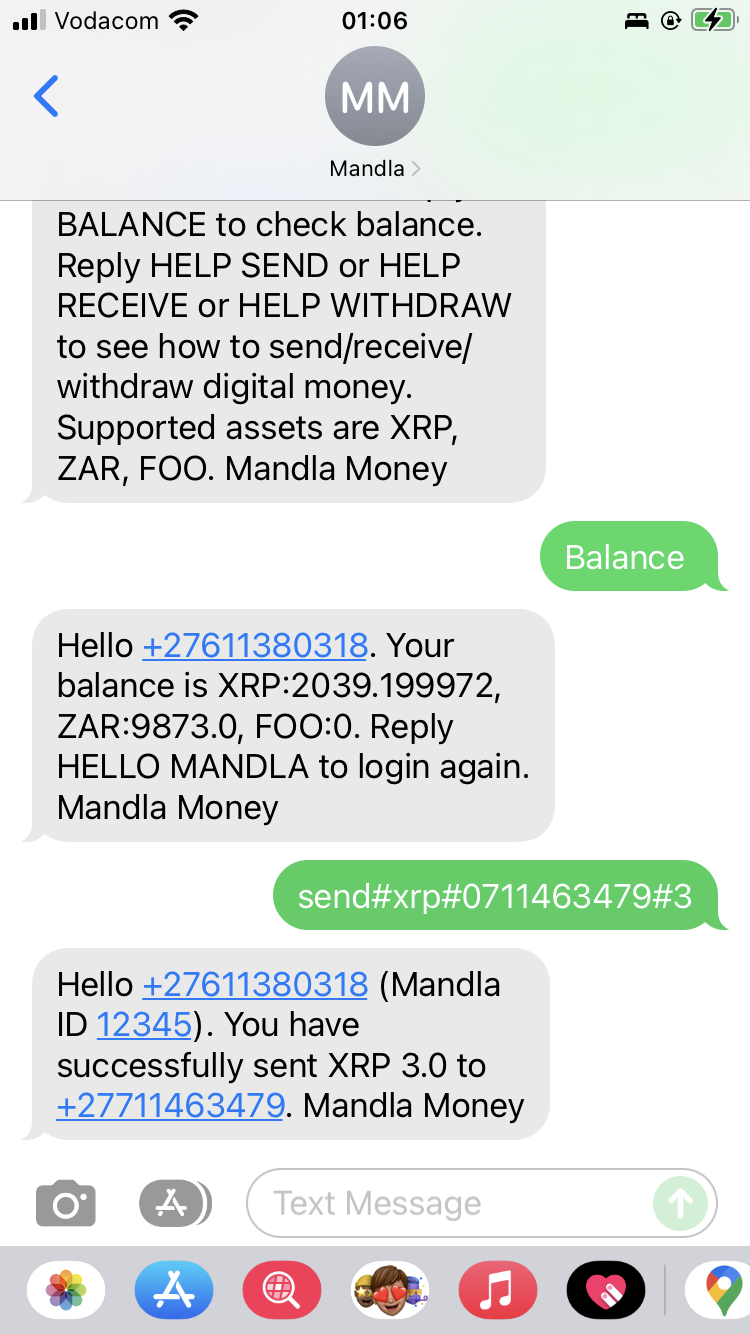 Mandla Money SMS Wallet | Devpost