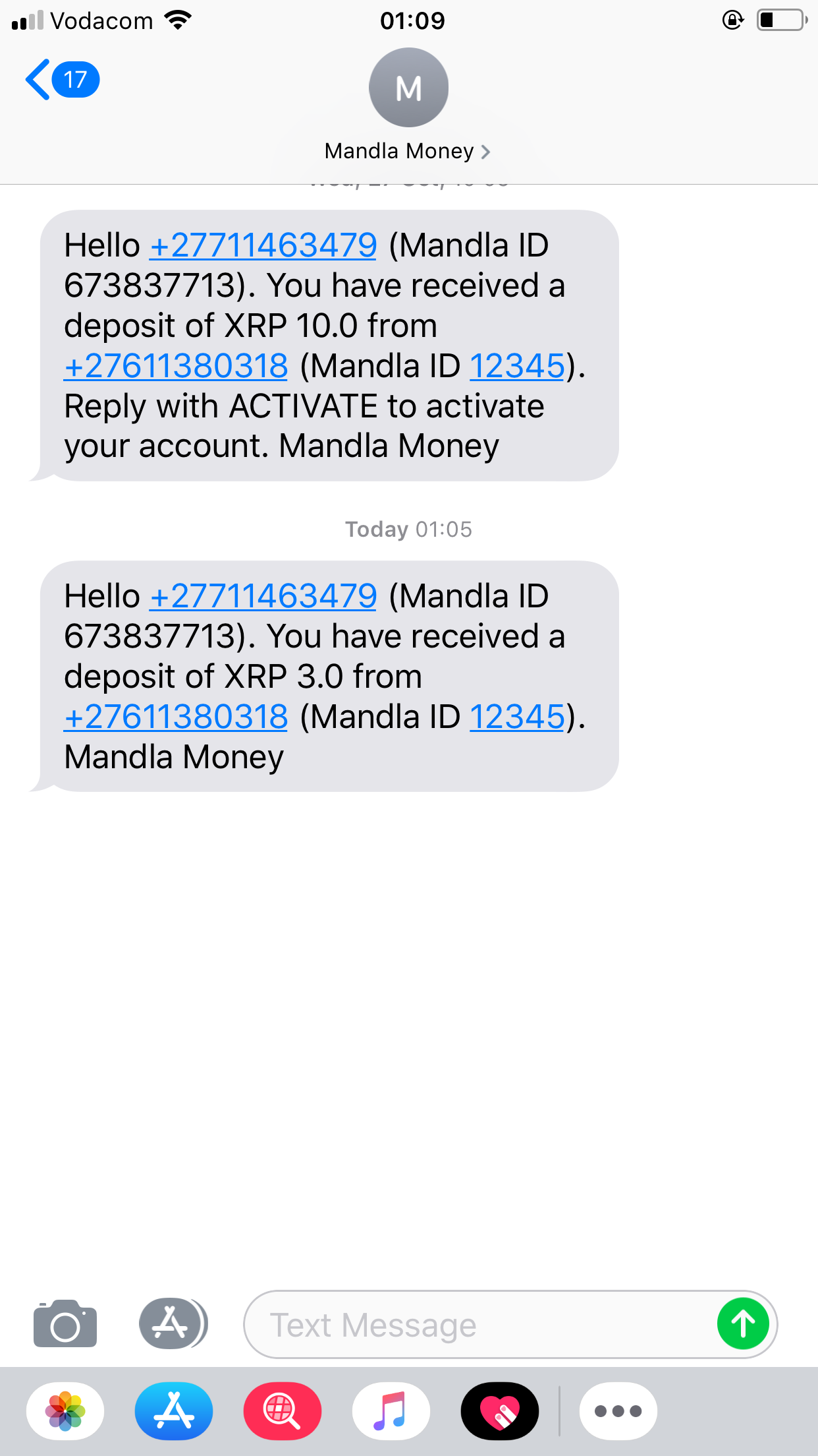 Mandla Money SMS Wallet | Devpost