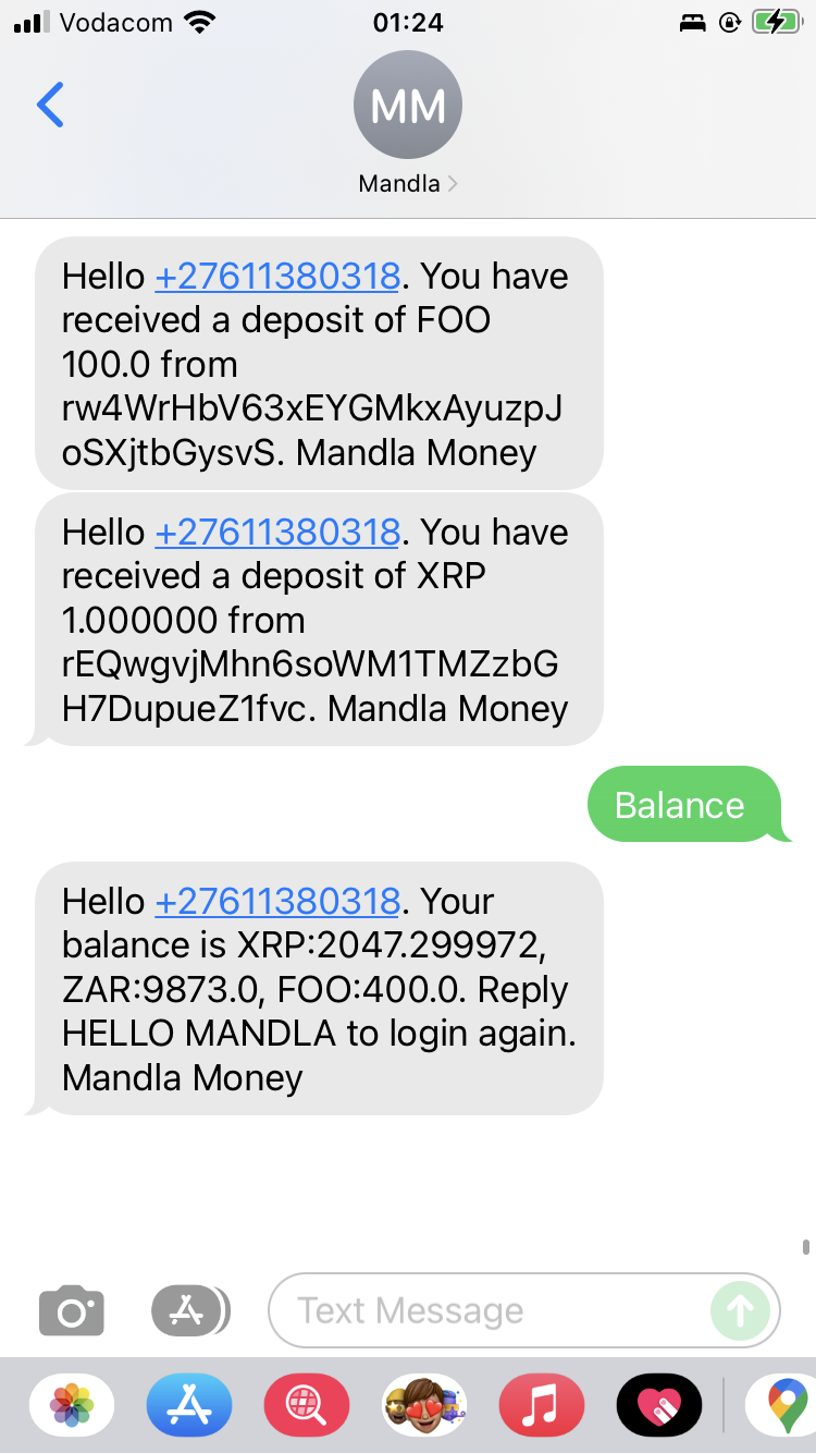 Mandla Money SMS Wallet | Devpost