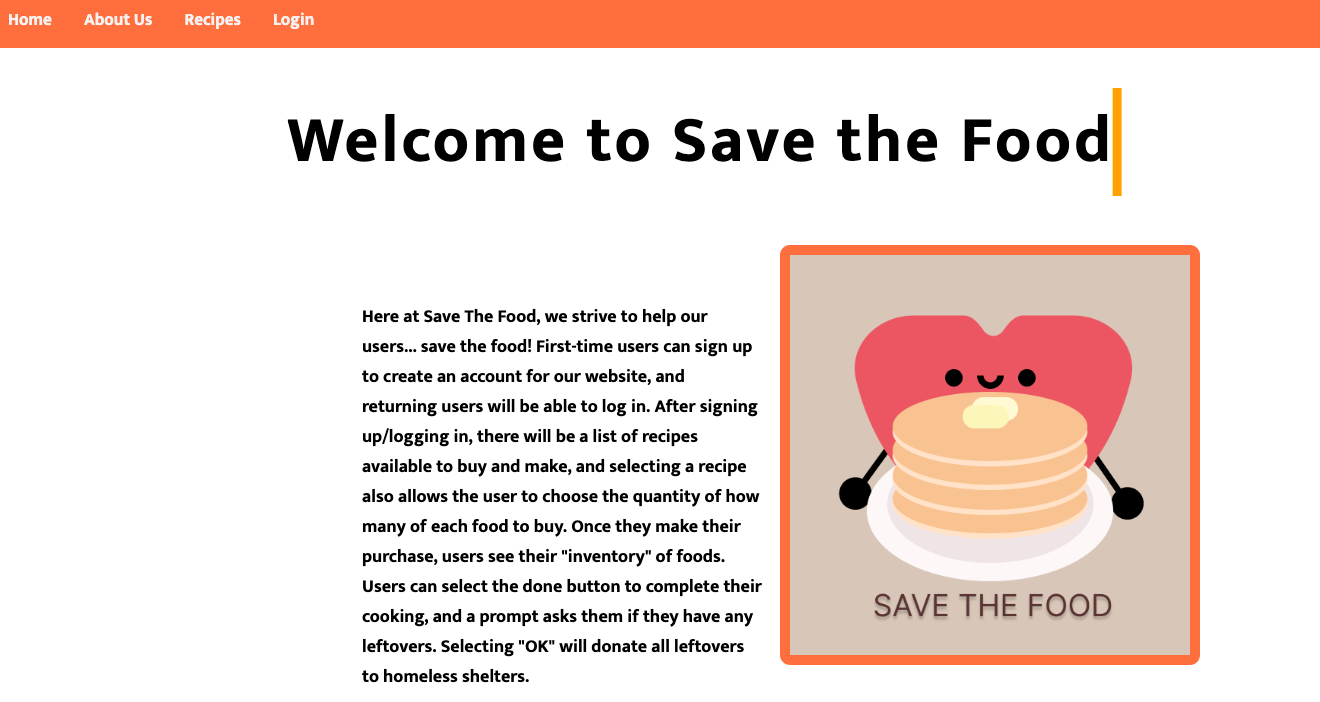 Save the Food | Devpost