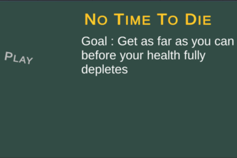 No Time To Die Devpost