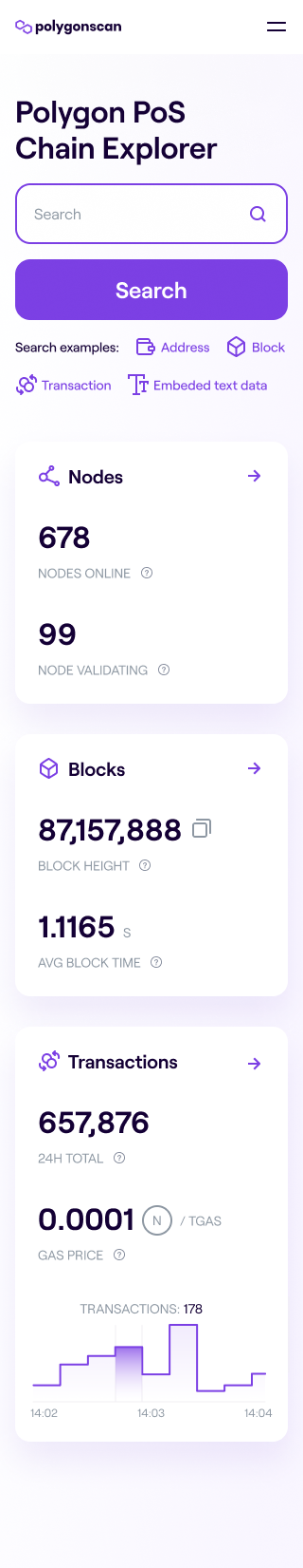 Transaction Explorer Polygon | Devpost