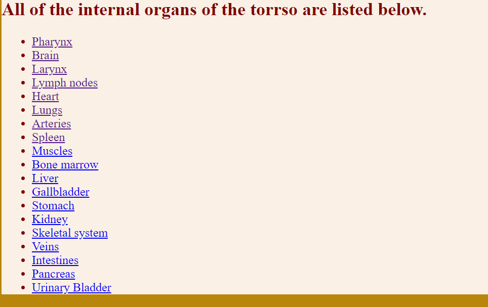 The Human Anatomy | Devpost