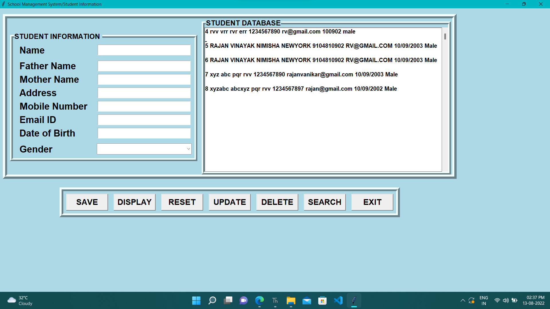 SCHOOL MANAGEMENT SYSTEM | Devpost