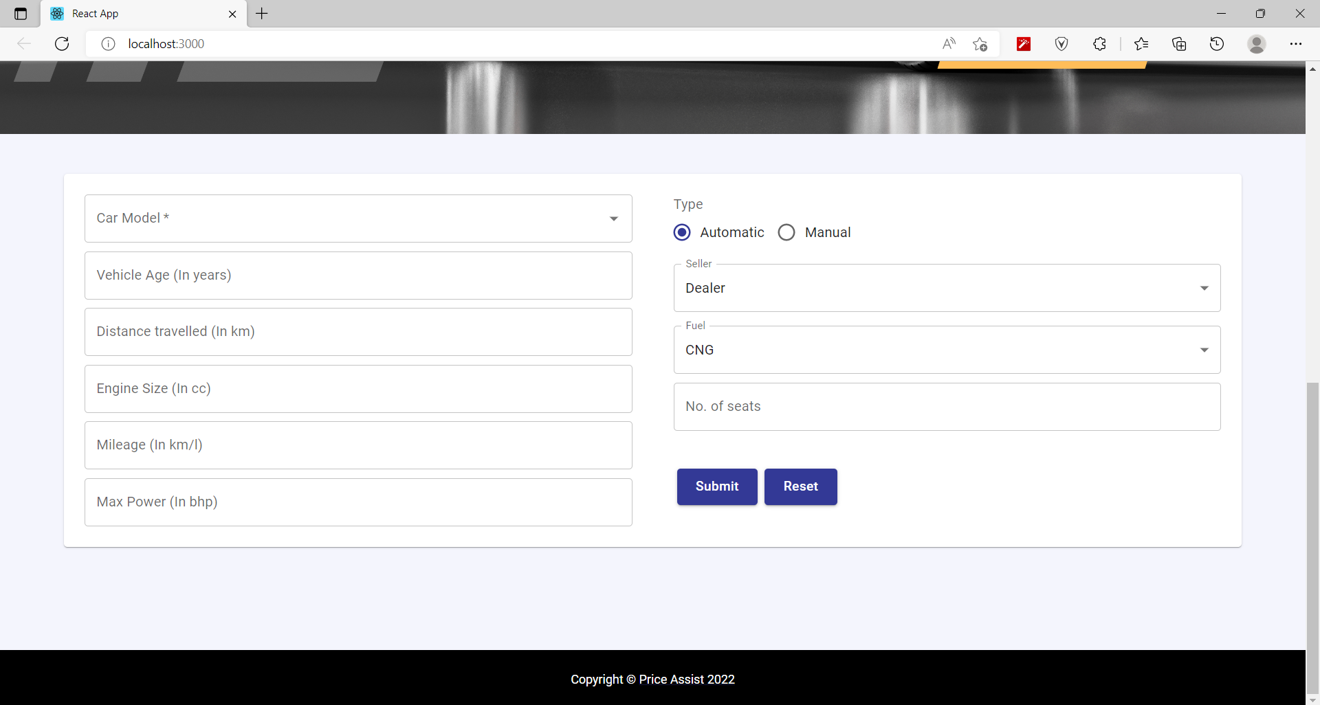 Price Assist | Devpost