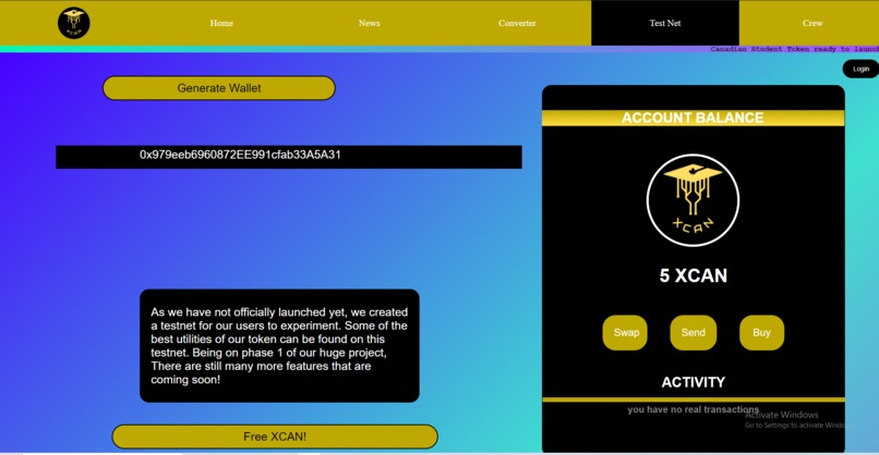 The Canadian Student Token | Devpost