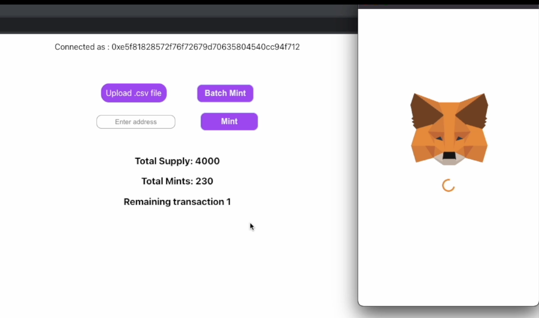 Bulk NFT Minter | Devpost