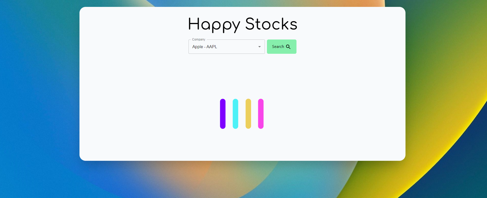 Happy Stocks | Devpost