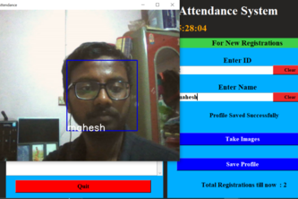 Face recognition attendance website | Devpost