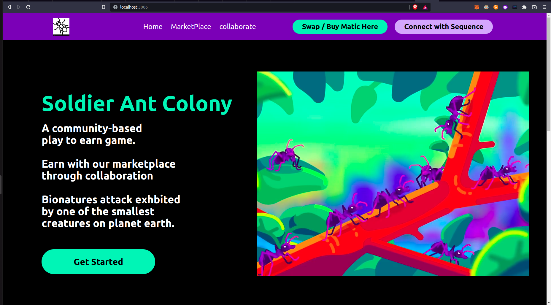 Soldier-Ant Colony | Devpost