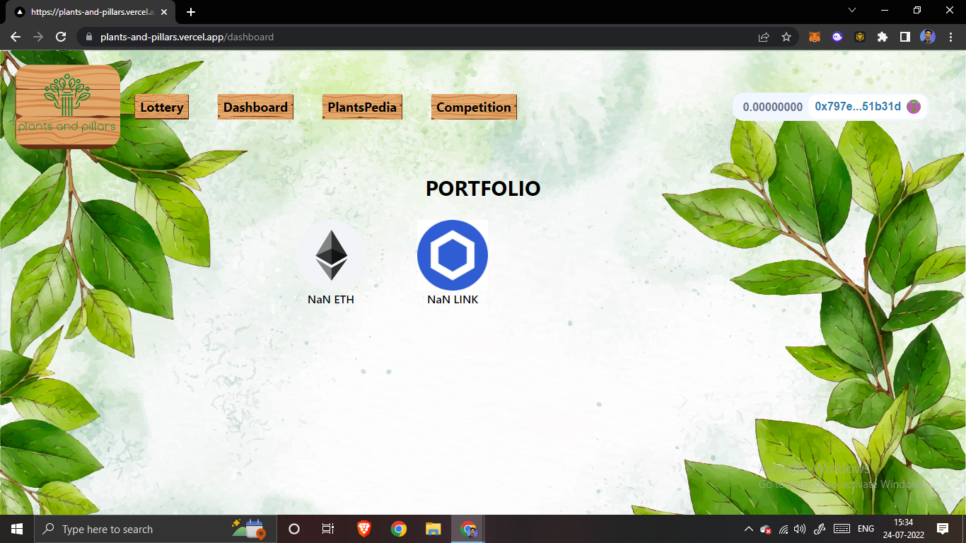Plants And Pillars | Devpost