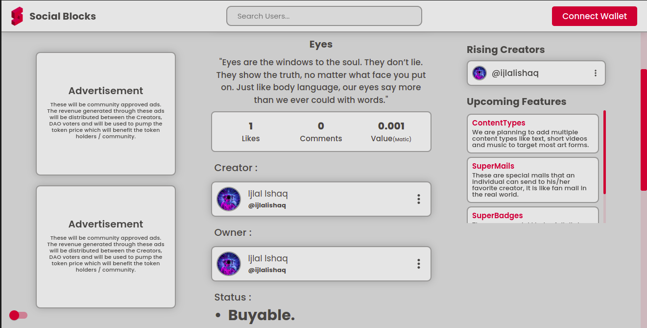 Social Blocks | Devpost