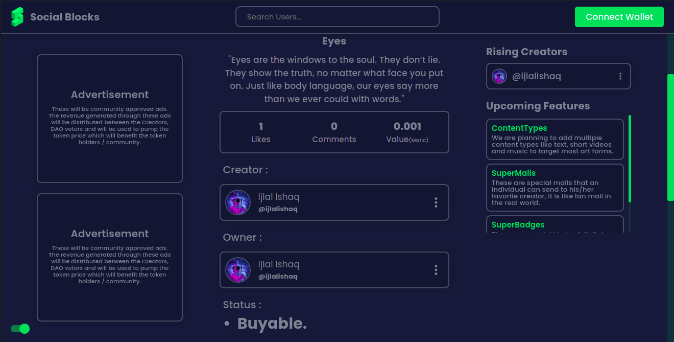 Social Blocks | Devpost