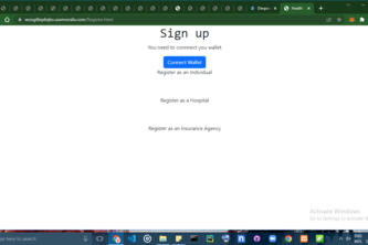 Decentralized health record system. | Devpost