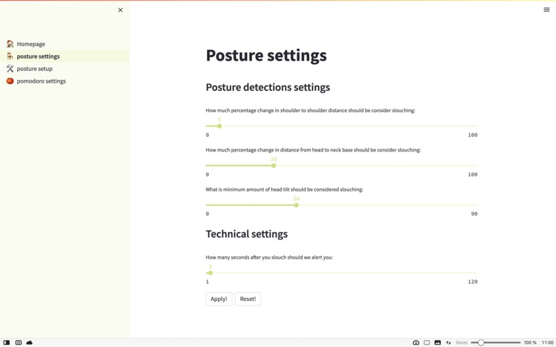 Spine - AI Posture Monitoring | Devpost