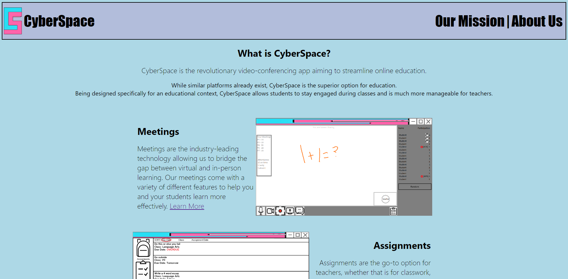 Cyberspace Devpost 