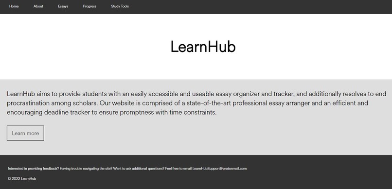 LearnHub | Devpost