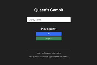 Queen's Gambit | Devpost