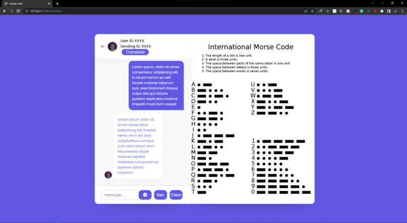 Morse Code communicator | Devpost