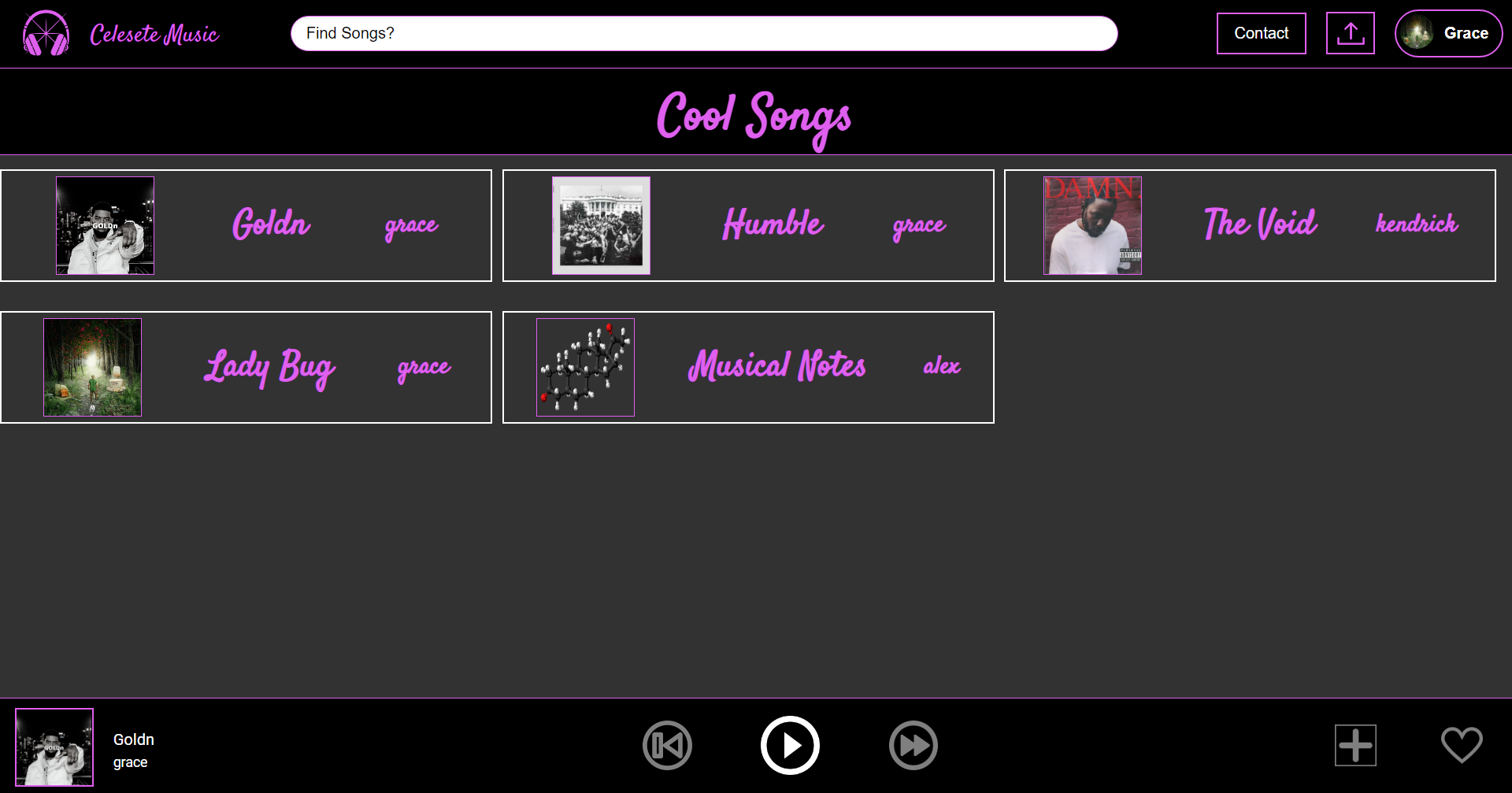 Celeste Music | Devpost
