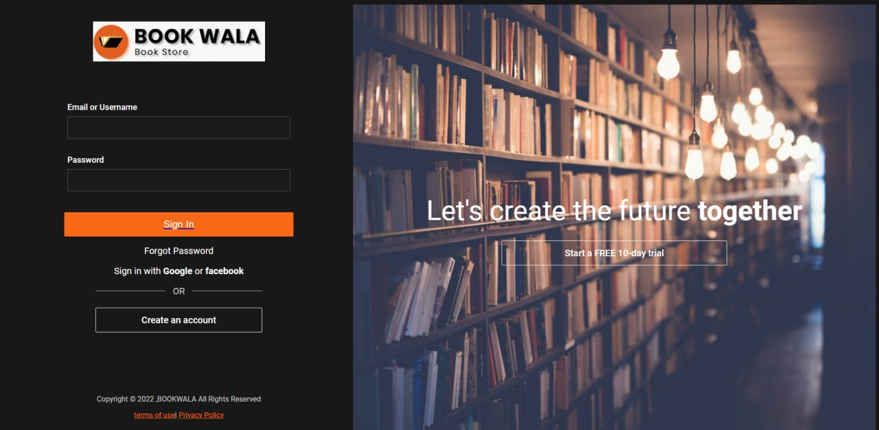 Bookwala (Bookstore ) | Devpost