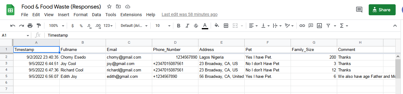 Food Waste | Devpost