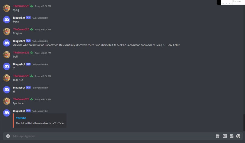 DiscordBot | Devpost