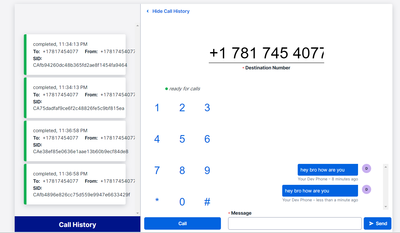 Twilio dev Phone | Devpost