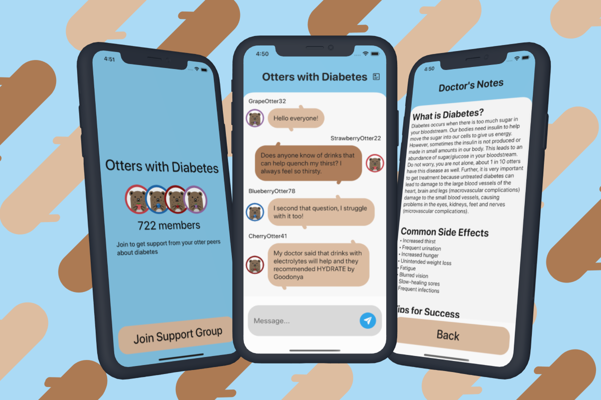 Otters: Support Group App | Devpost