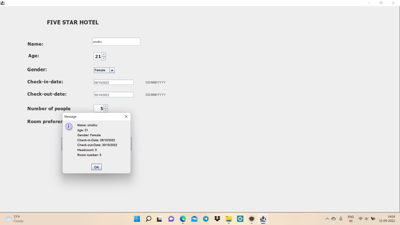 Online Hotel Reservation System | Devpost