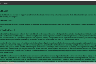 HEALTH CARE | Devpost