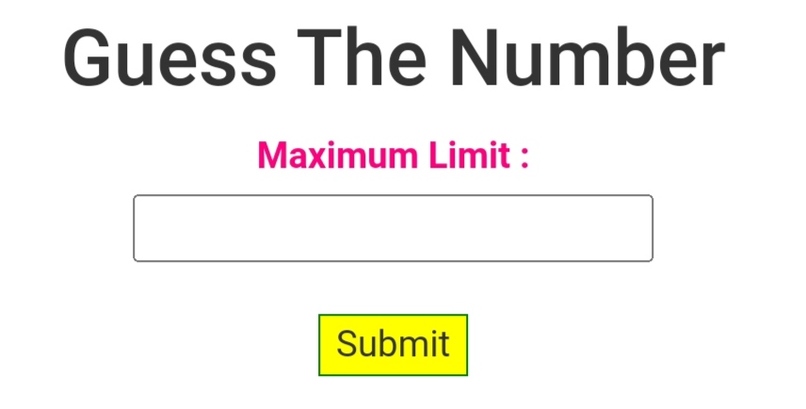 Guess the number game | Devpost