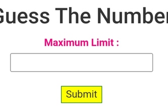 Guess the number game | Devpost