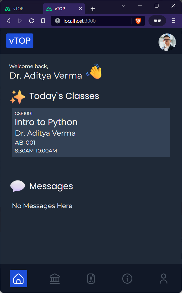 VIT Bhopal University Portal | Devpost