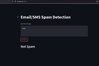 Email/SMS Spam detection System | Devpost