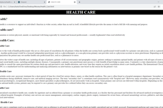 Health care | Devpost