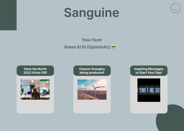 Sanguine: Positive News Stories | Devpost