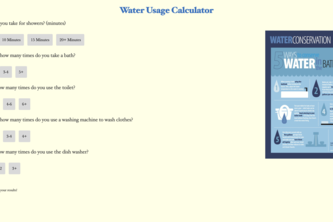 Water Calculator | Devpost