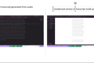 Audio Transcript Condensor | Devpost