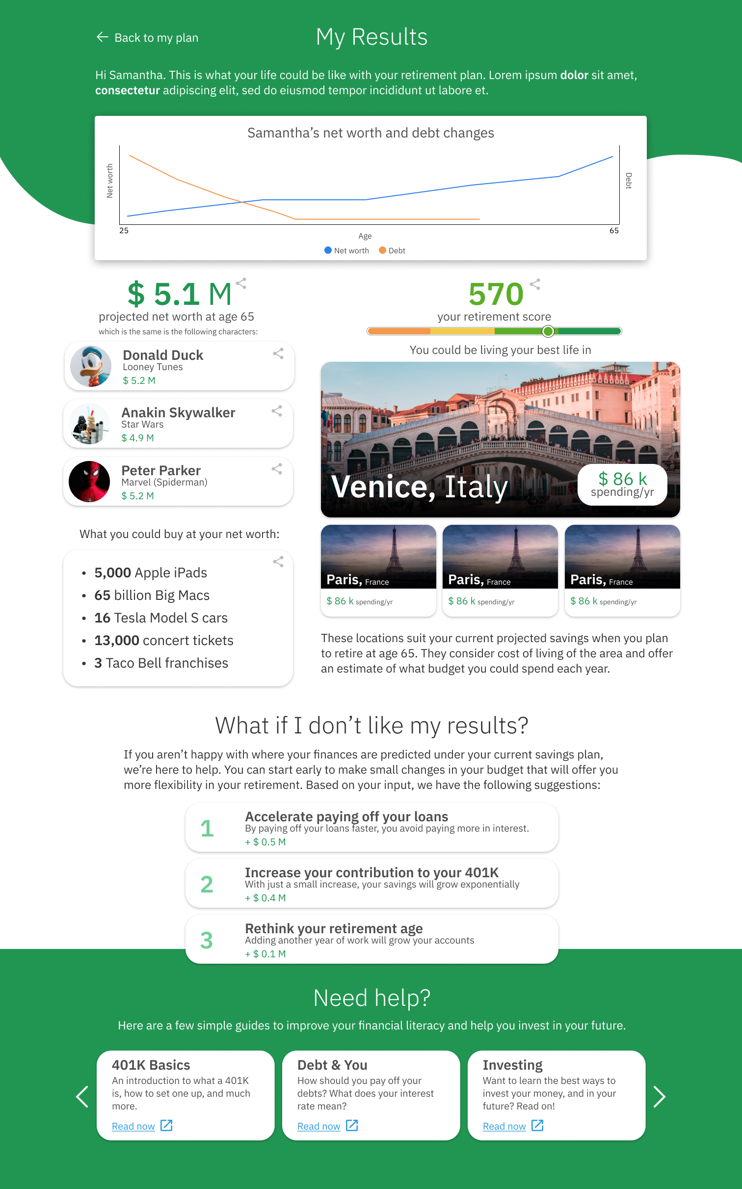Life's a Beach Retirement Planner | Devpost