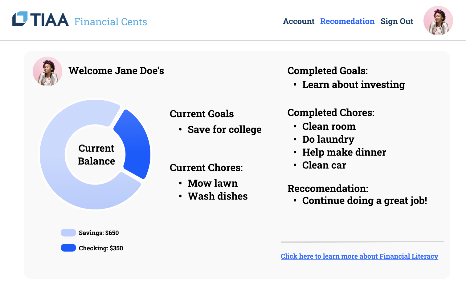 Financial Cents | Devpost