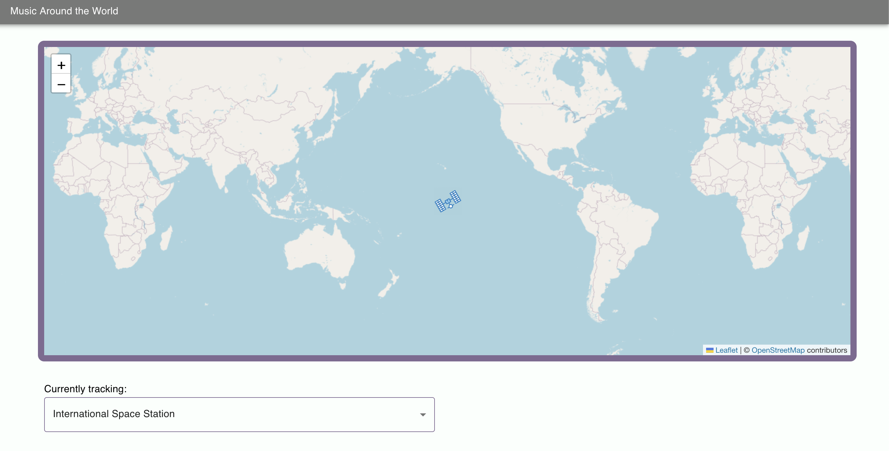 Music Around the World | Devpost