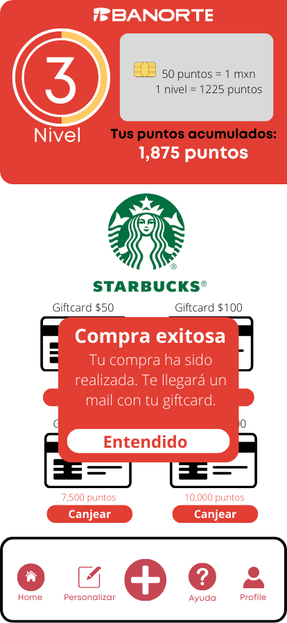 Banorte: Campaña Beneficios 103 | Devpost