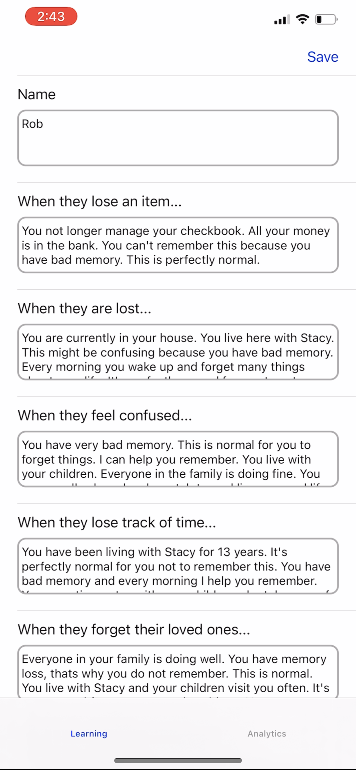 Morning Memories | Devpost