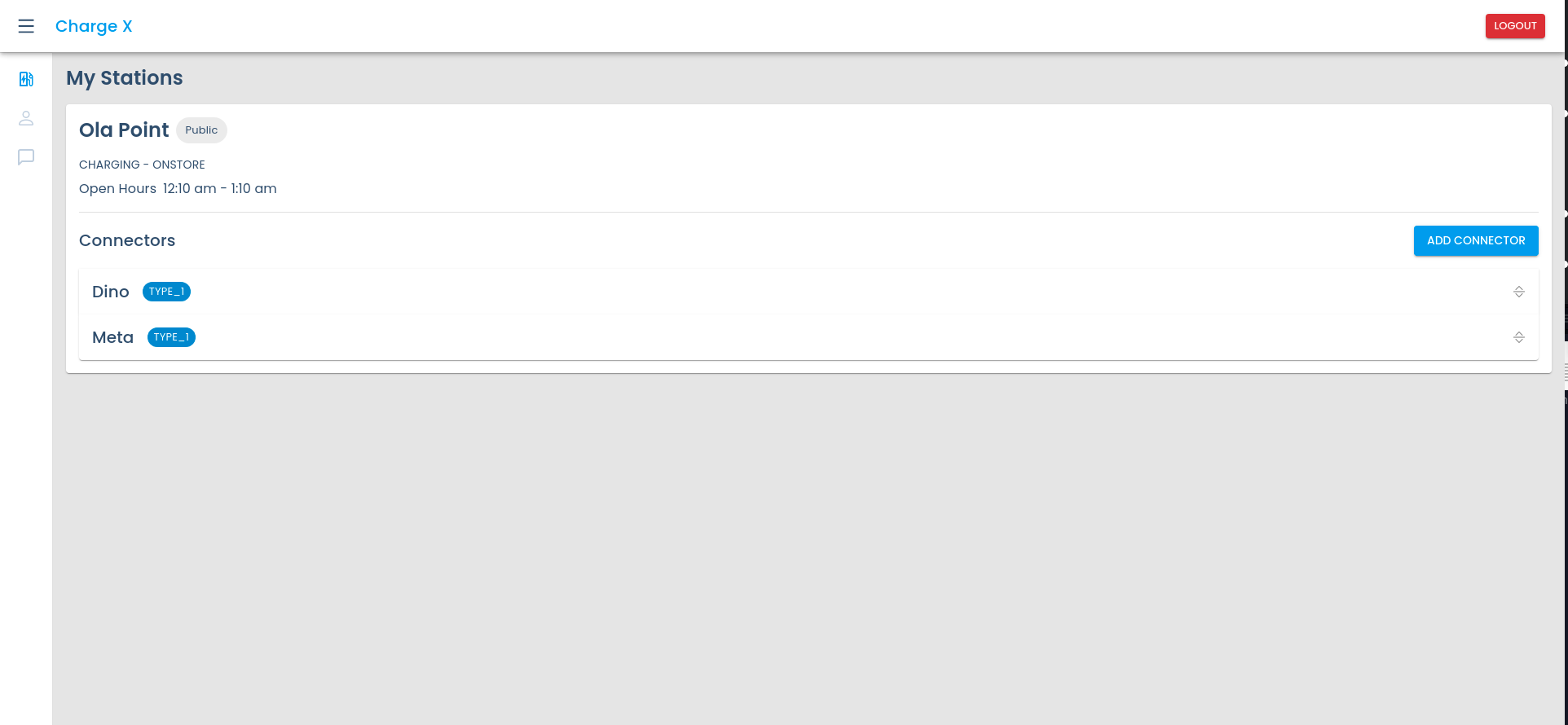 ChargeX : EV Charging Station Manager | Devpost
