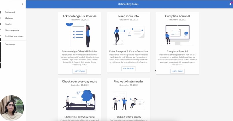 Maps for onboarding new employees | Devpost