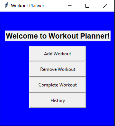 Workout Planner | Devpost