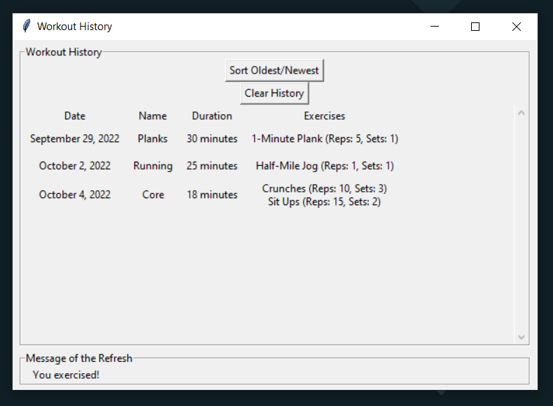 Workout Planner | Devpost