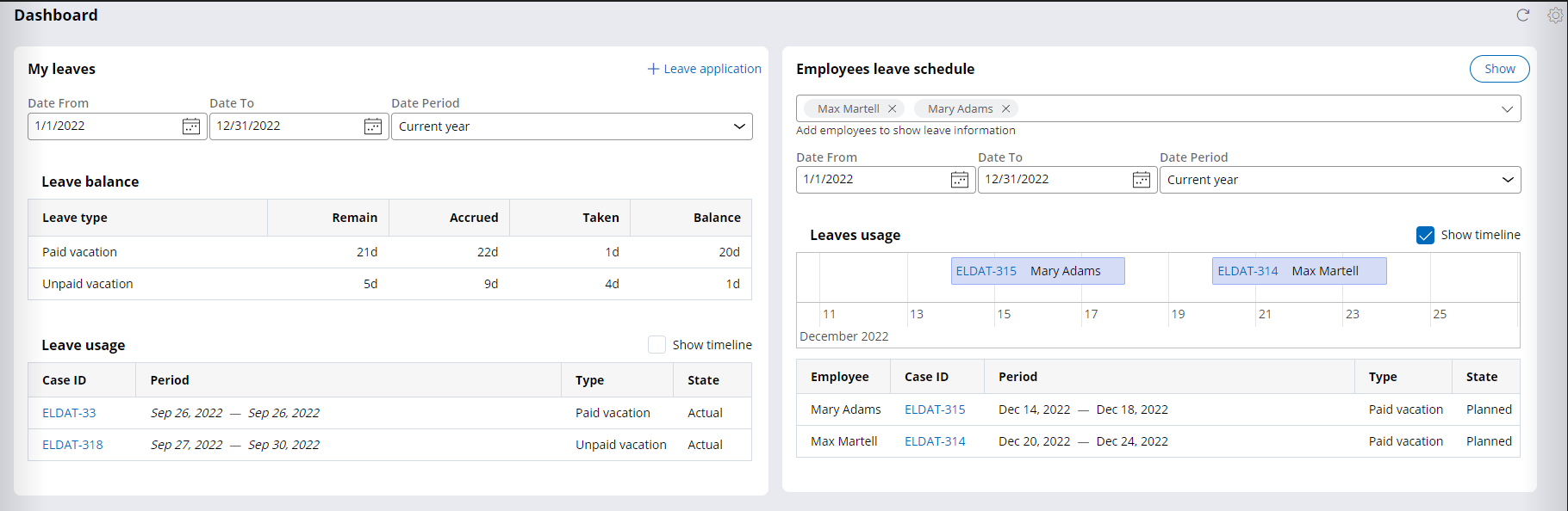 Employee Vacations for Sales Automation | Devpost